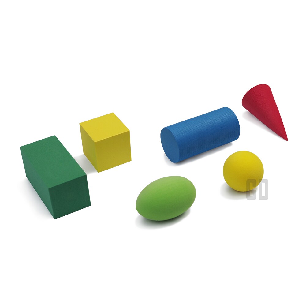 EVA Foam Geometric solids 6PCS | Taiwantrade