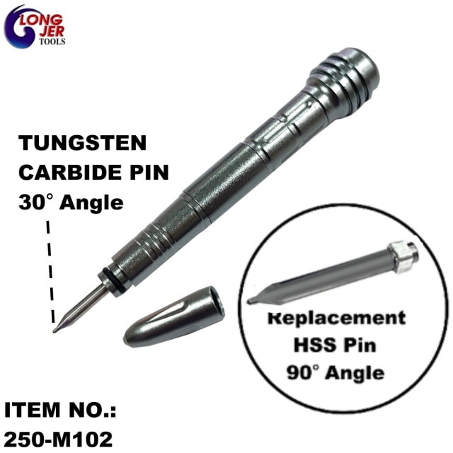 2-IN-1 Changeable Mobile Phone Glass Blasting Marking Center Punch Tool ...