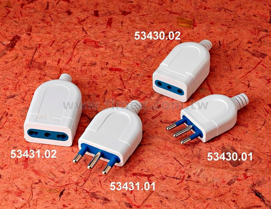 ITALIAN REWIRABLE PLUG & SOCKET | Taiwantrade.com