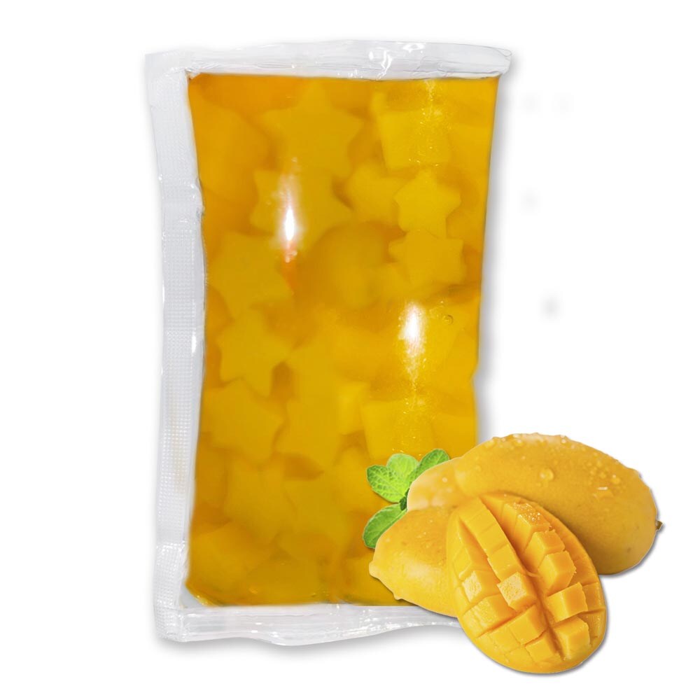 Coconut Jelly Star Shaped Mango Flavor | Taiwantrade