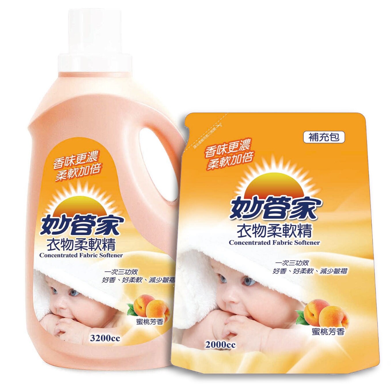 Fabric Softener (Peach) | Taiwantrade.com