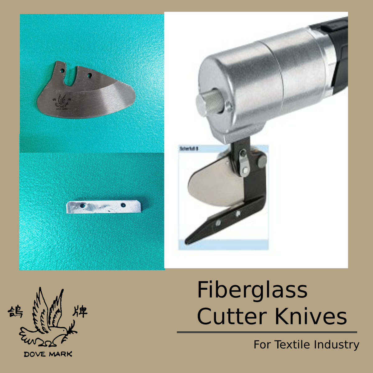Fiberglass Cutter Knives | Taiwantrade.com
