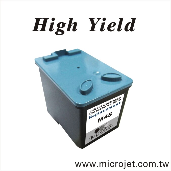 Recycled Black inkjet cartridge for Samsung INK-M45 | Taiwantrade