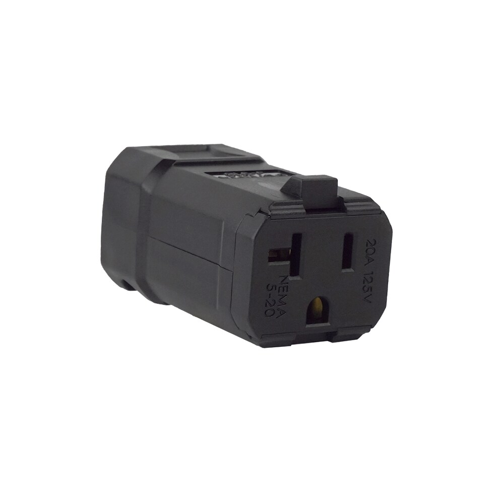 NEMA 5-20P 20A 125VAC Grounding Connector clam shell plug | Taiwantrade.com