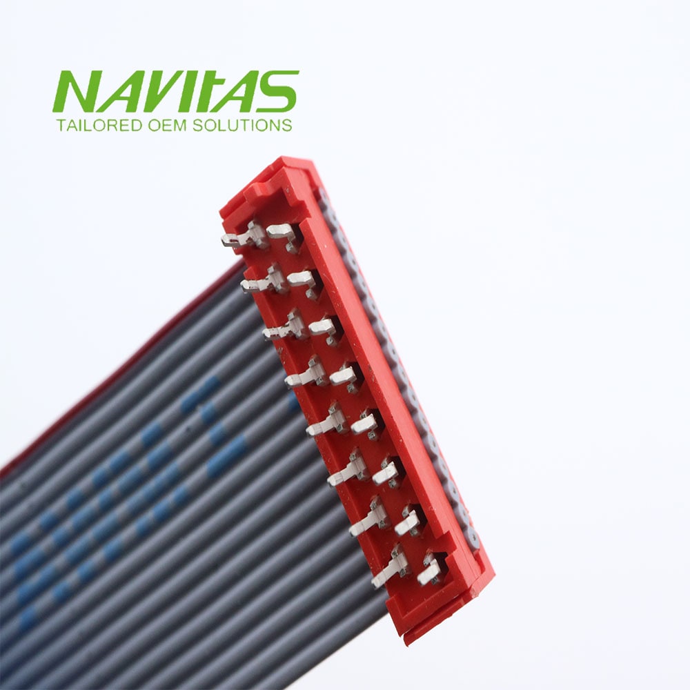 16 pin VGA Connector to IDC Material Ribbon Cable | Taiwantrade.com
