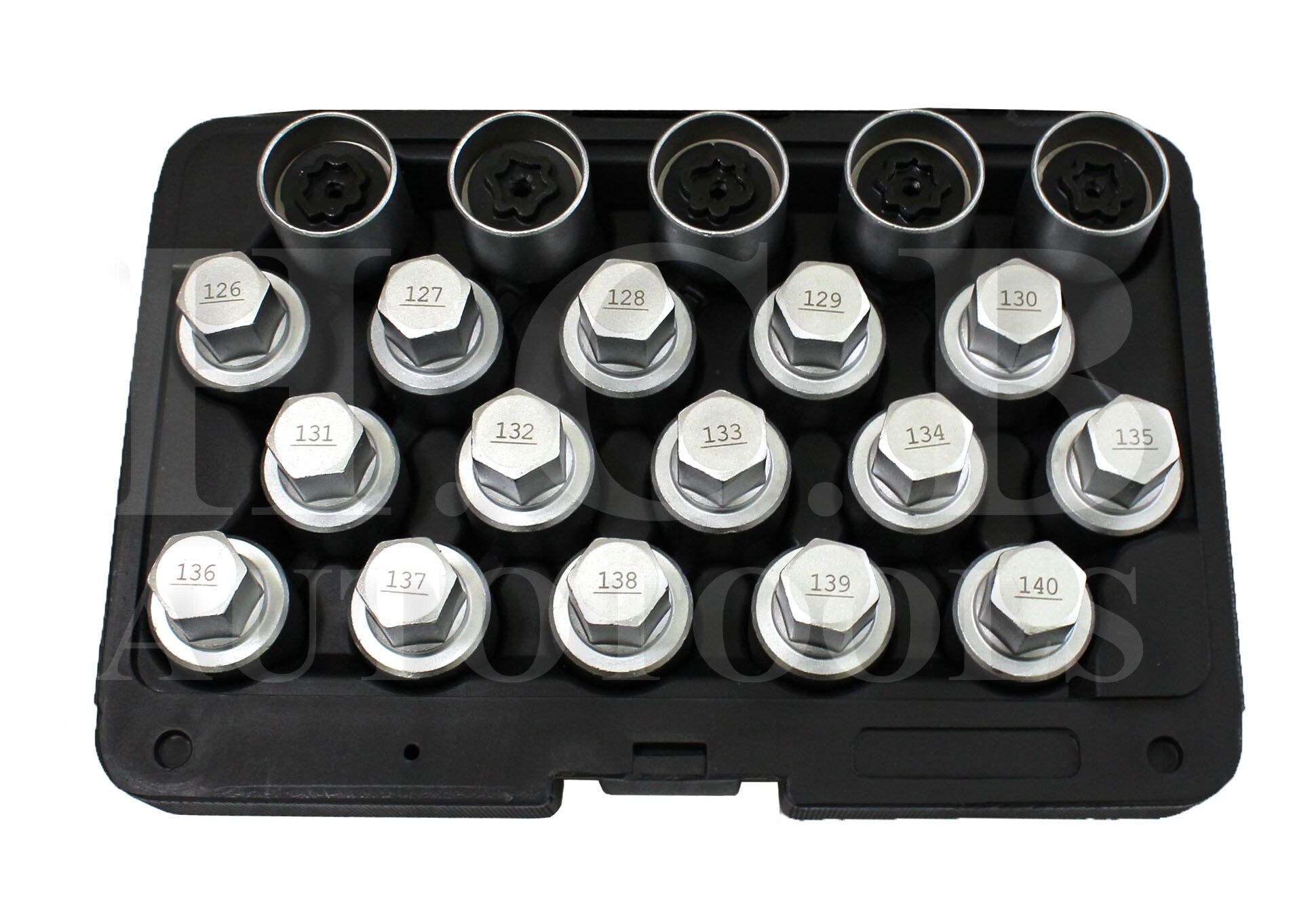 VAUXHALL/OPEL WHEEL LOCK SCREW SOCKET KIT (20 PCS) | Taiwantrade
