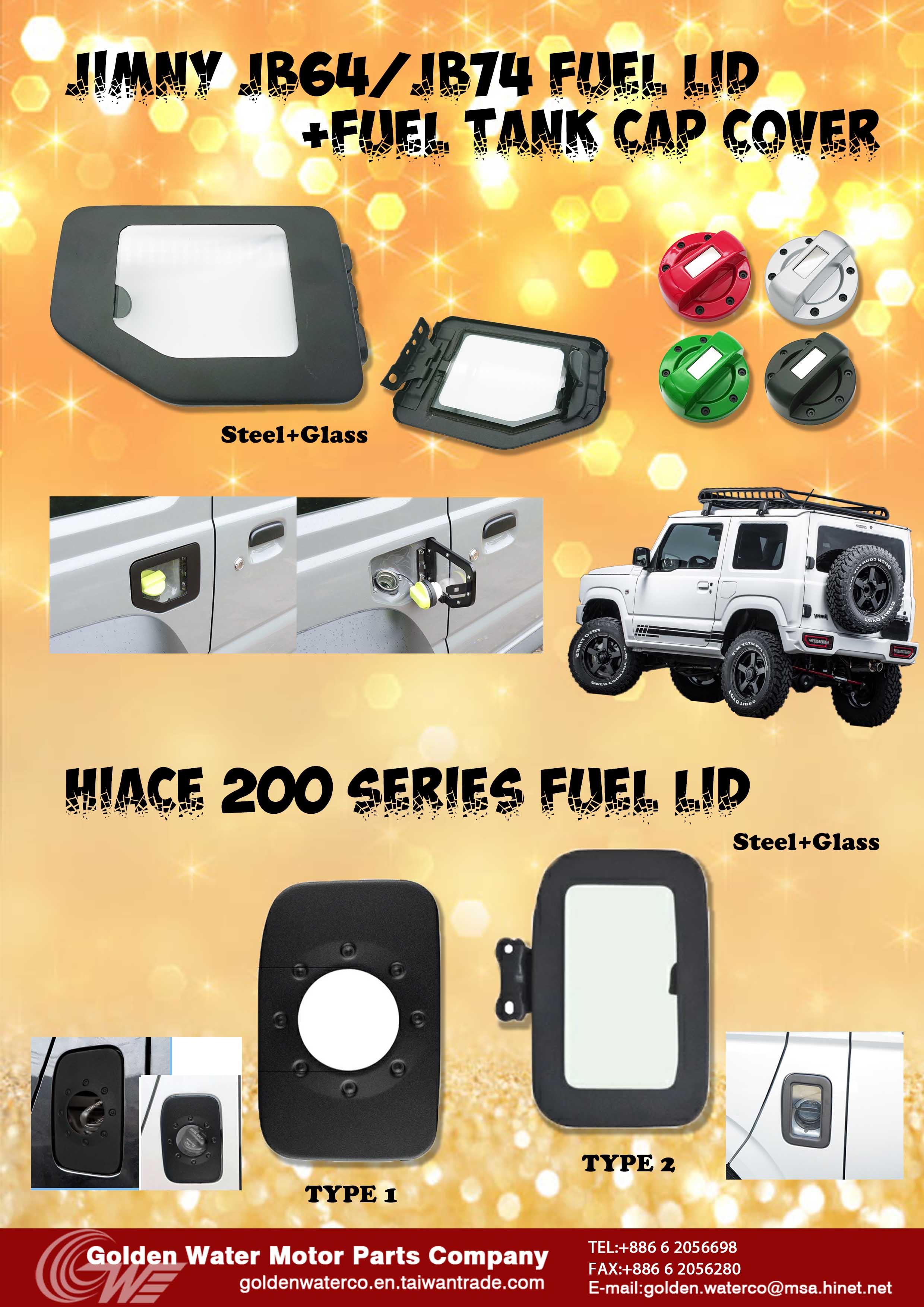 JIMNY/HIACE FUEL LID+FUEL TANK CAP COVER | Taiwantrade