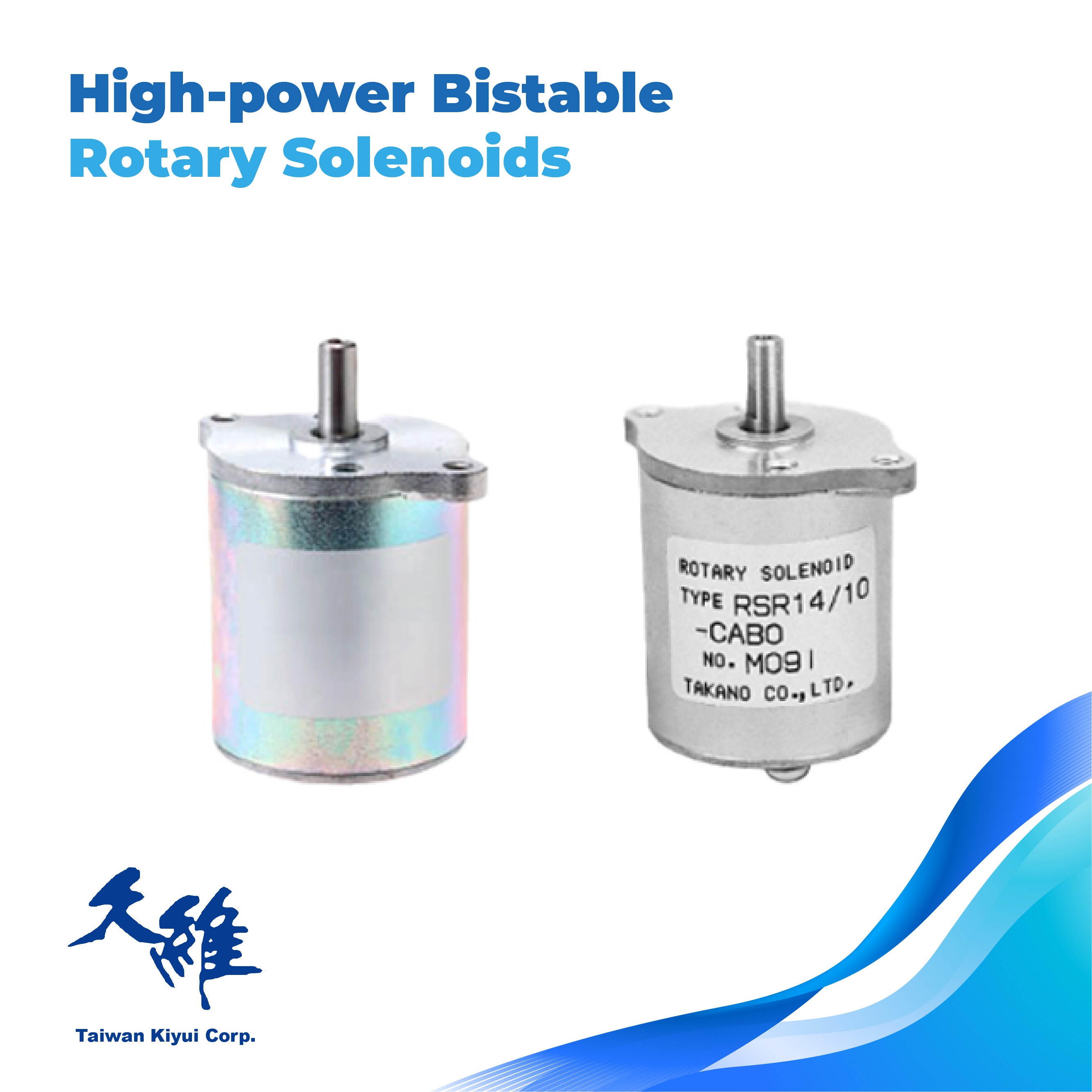 Bistable Rotary Solenoids, Optical Precision Electromagnetic Devices ...