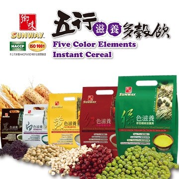 Five Color Elements Mixed Instant Cereal Set | Taiwantrade