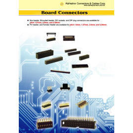 Board to board connectors,Box header, Shrouded header, IDC sockets, DIP ...