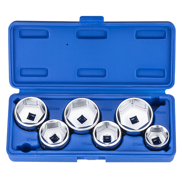 6 PCS 3/8" DR. OIL FILTER SOCKET SET | Taiwantrade