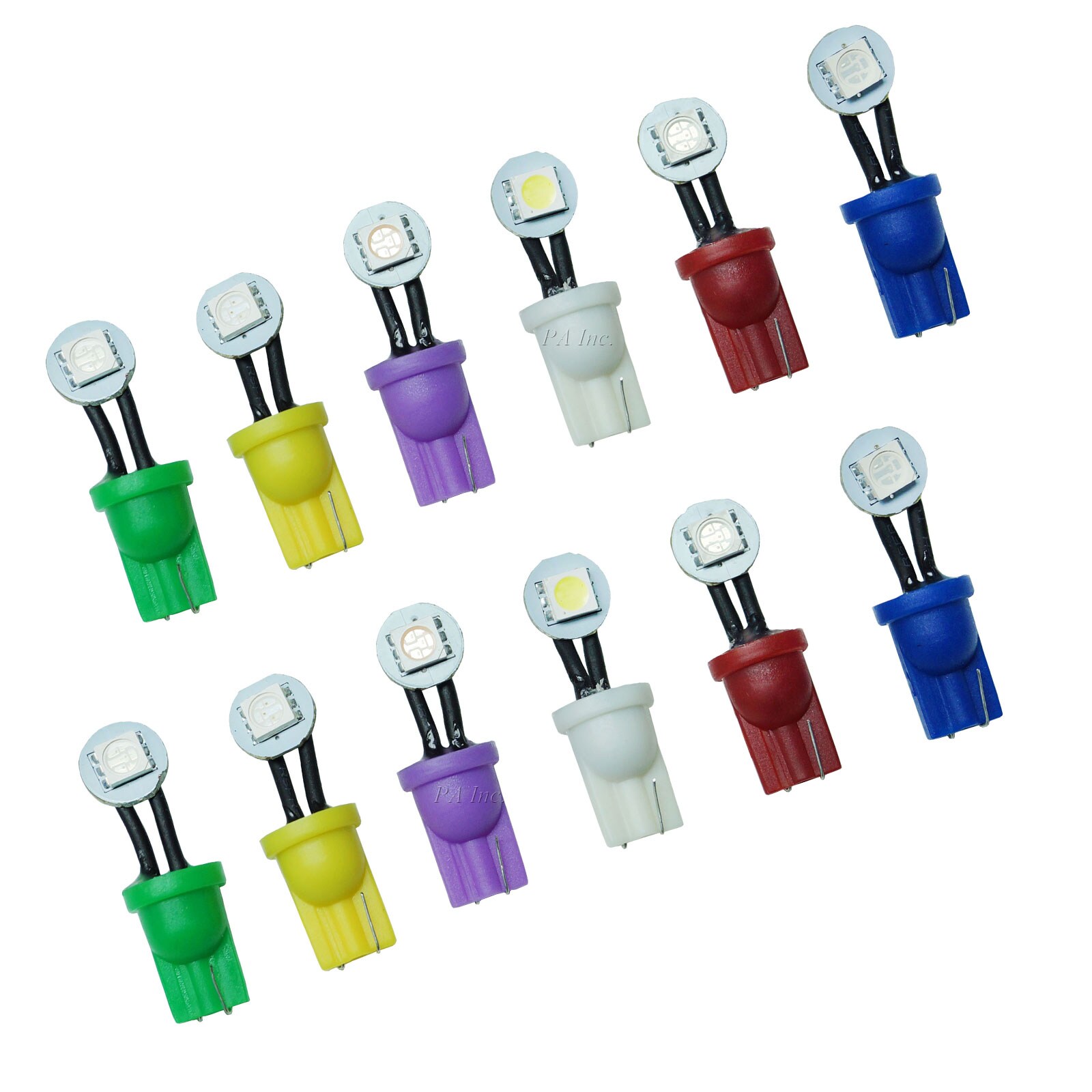 10PCS Pinball Machine LED Bulb Bayonet Base Lamp Flexible T10 LED ...