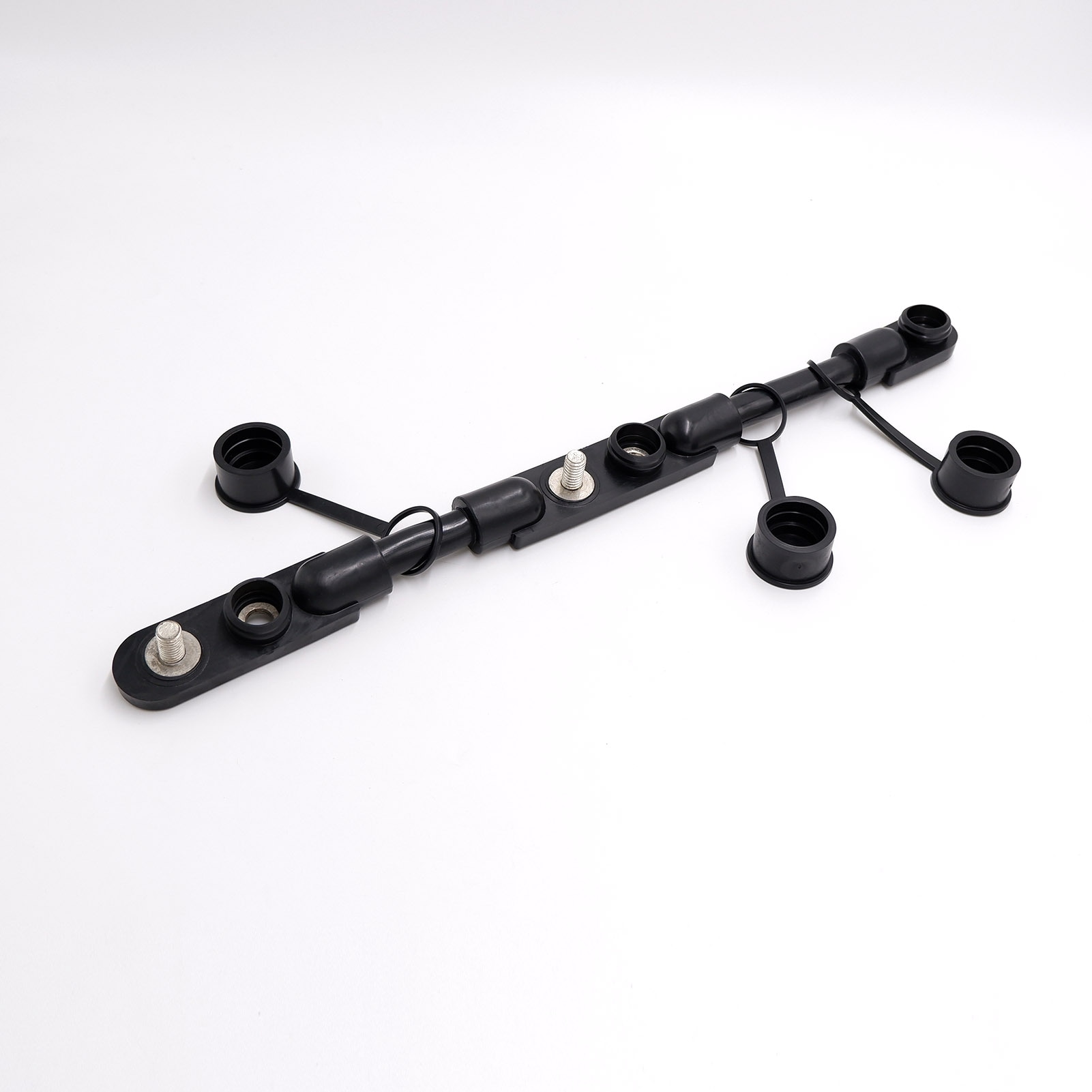 Multi-Battery Overmolded Cable Assembly for 3 Battery Setups - Black ...