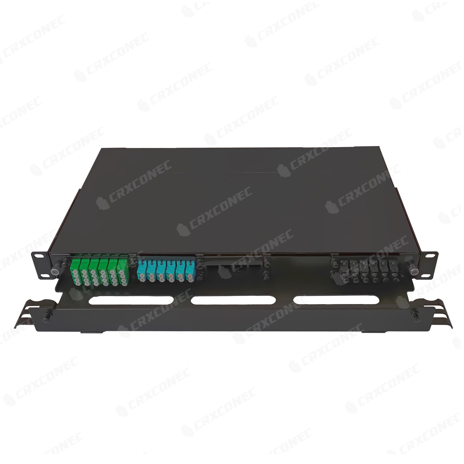 MF Series HD High Density Rack Mount Fiber Panel With Front Door ...