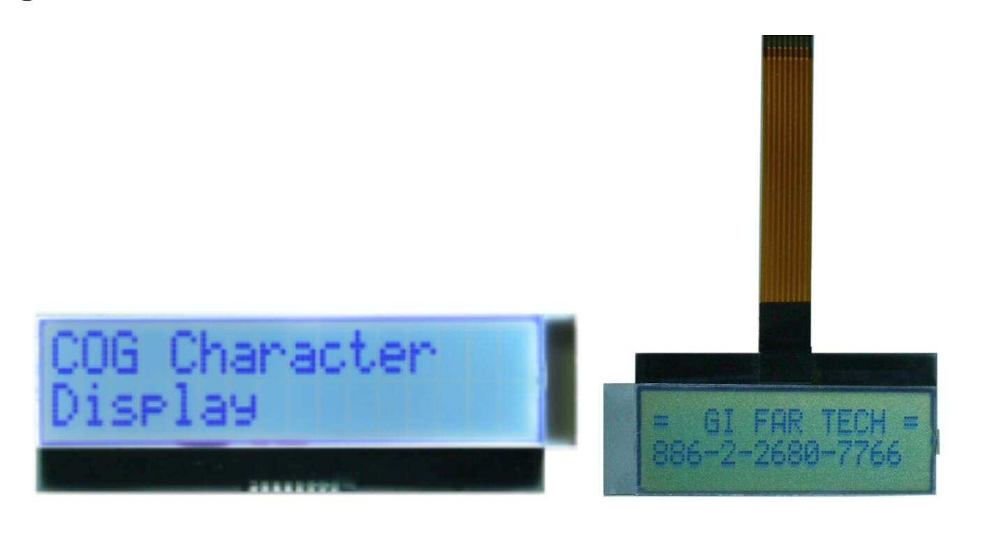 Chip on Glass Liquid Crystal Display | Taiwantrade.com