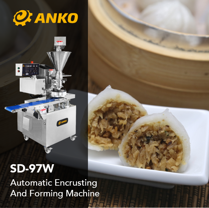 ANKO Factory Scale Commercial Chao Zhou Dumpling Machine (Encrusting ...