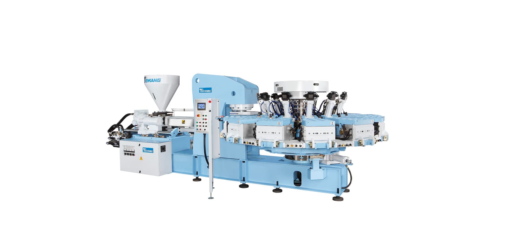 Rotary One Color Plastic Shoe Injection Molding Machine | Taiwantrade