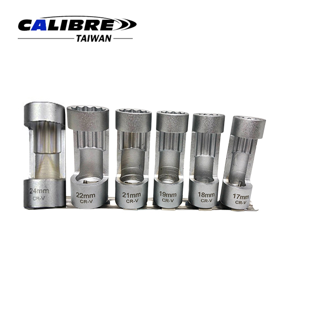 CALIBRE Auto Repair Tool 6pc 1/2" Dr 17mm-24mm Suspension Strut Nut ...