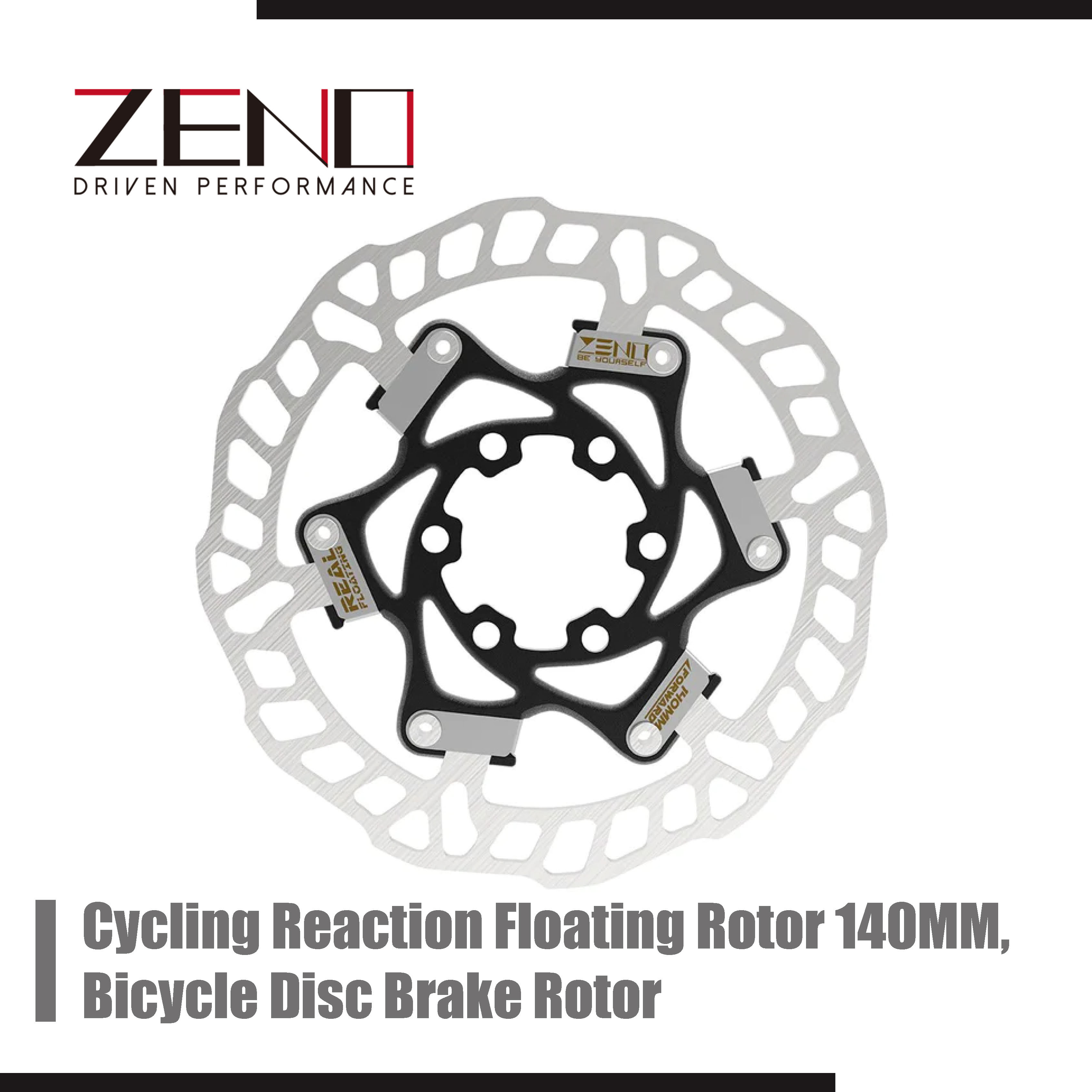 Cycling Reaction Floating Rotor 140MM, Bicycle Disc Brake Rotor ...