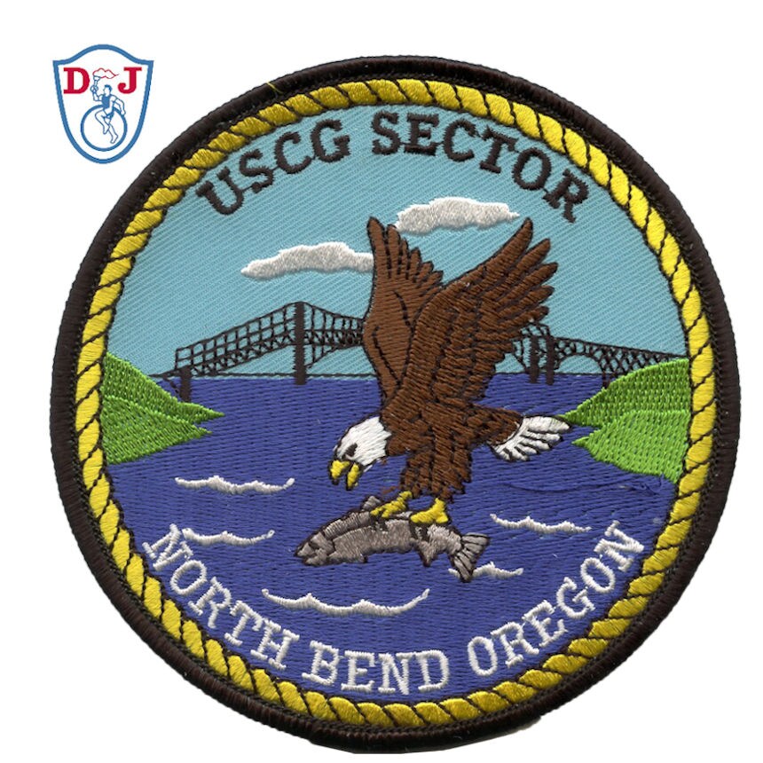 Shield Patch Embroidery Seattle Iron On Badge | Taiwantrade