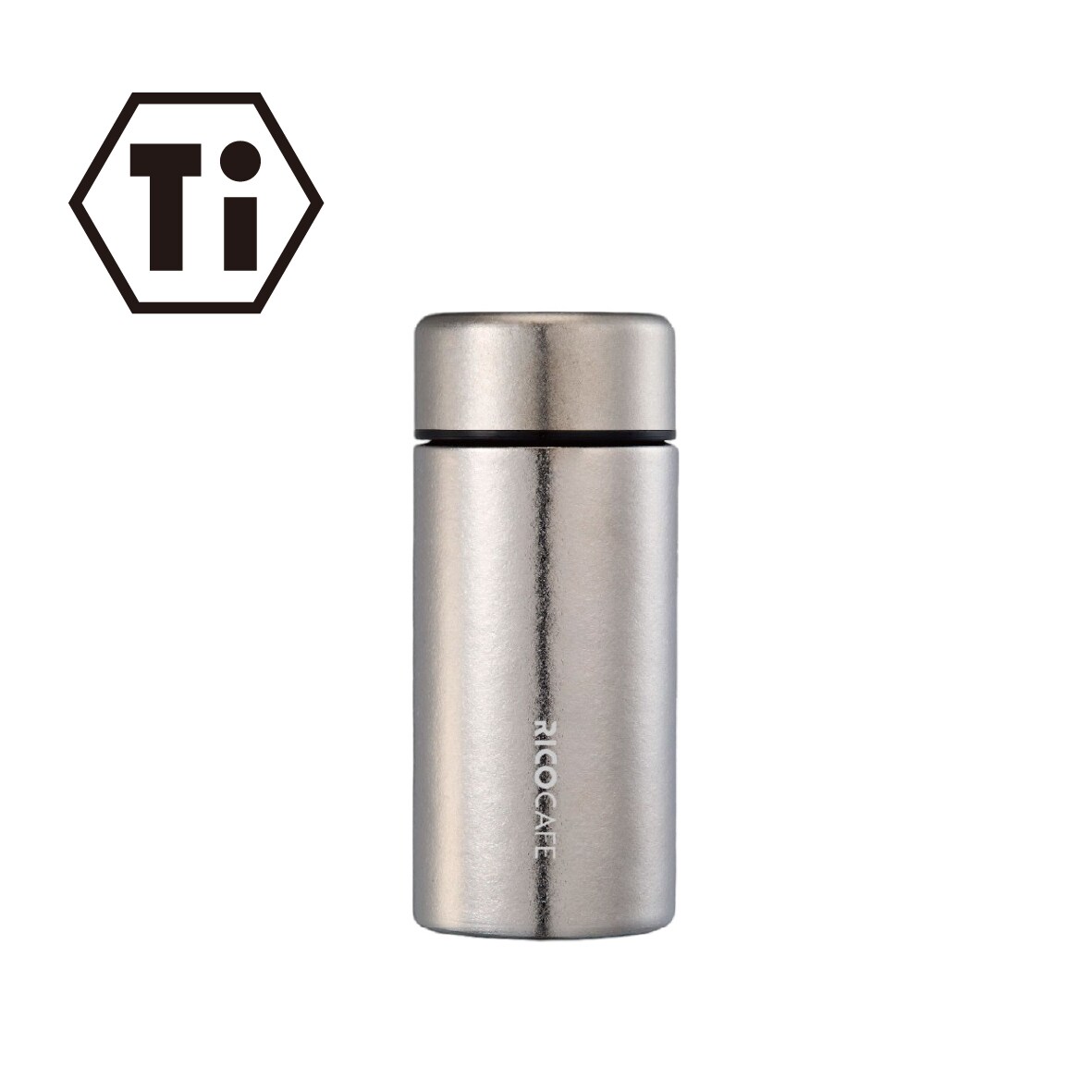 Premium Titanium Double-Wall Insulated Travel Flask 200ml | Taiwantrade