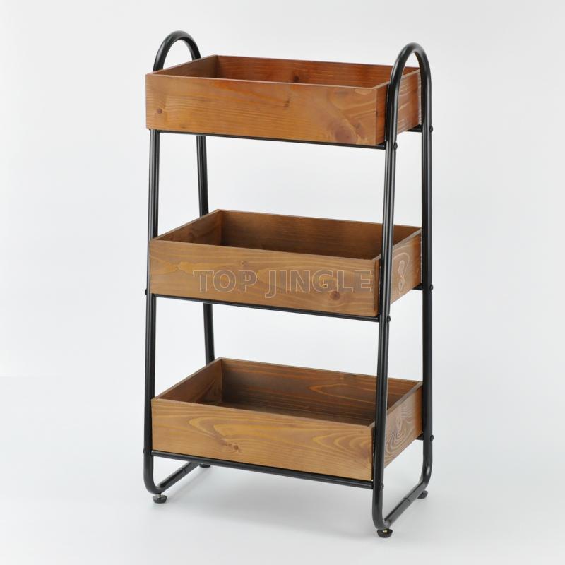 3-Tier Wooden Storage Rack | Taiwantrade.com