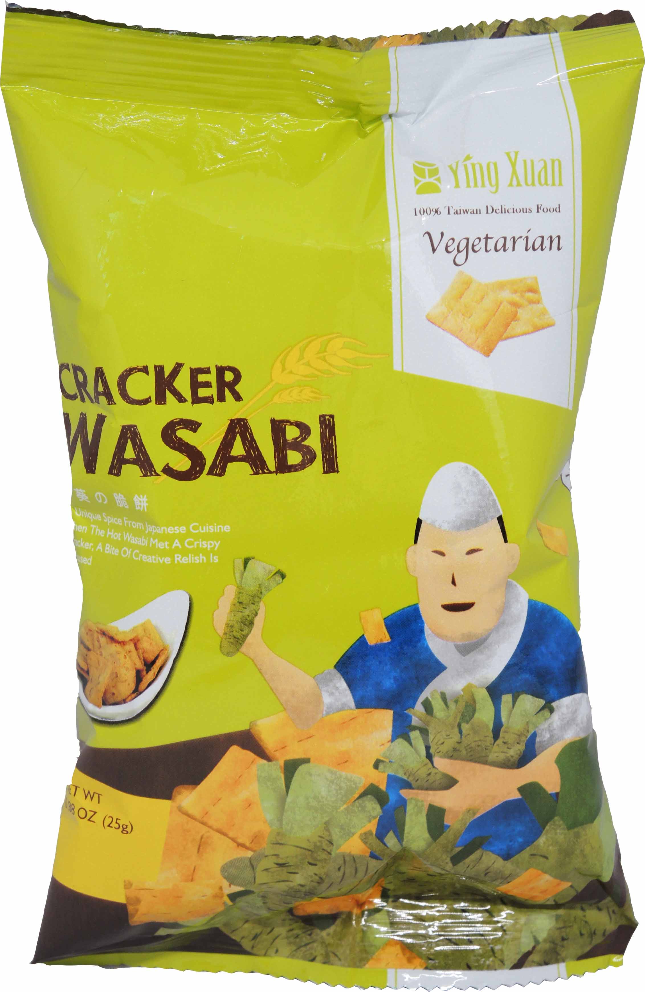 Wasabi Flavor Biscuit Crackers | Taiwantrade.com