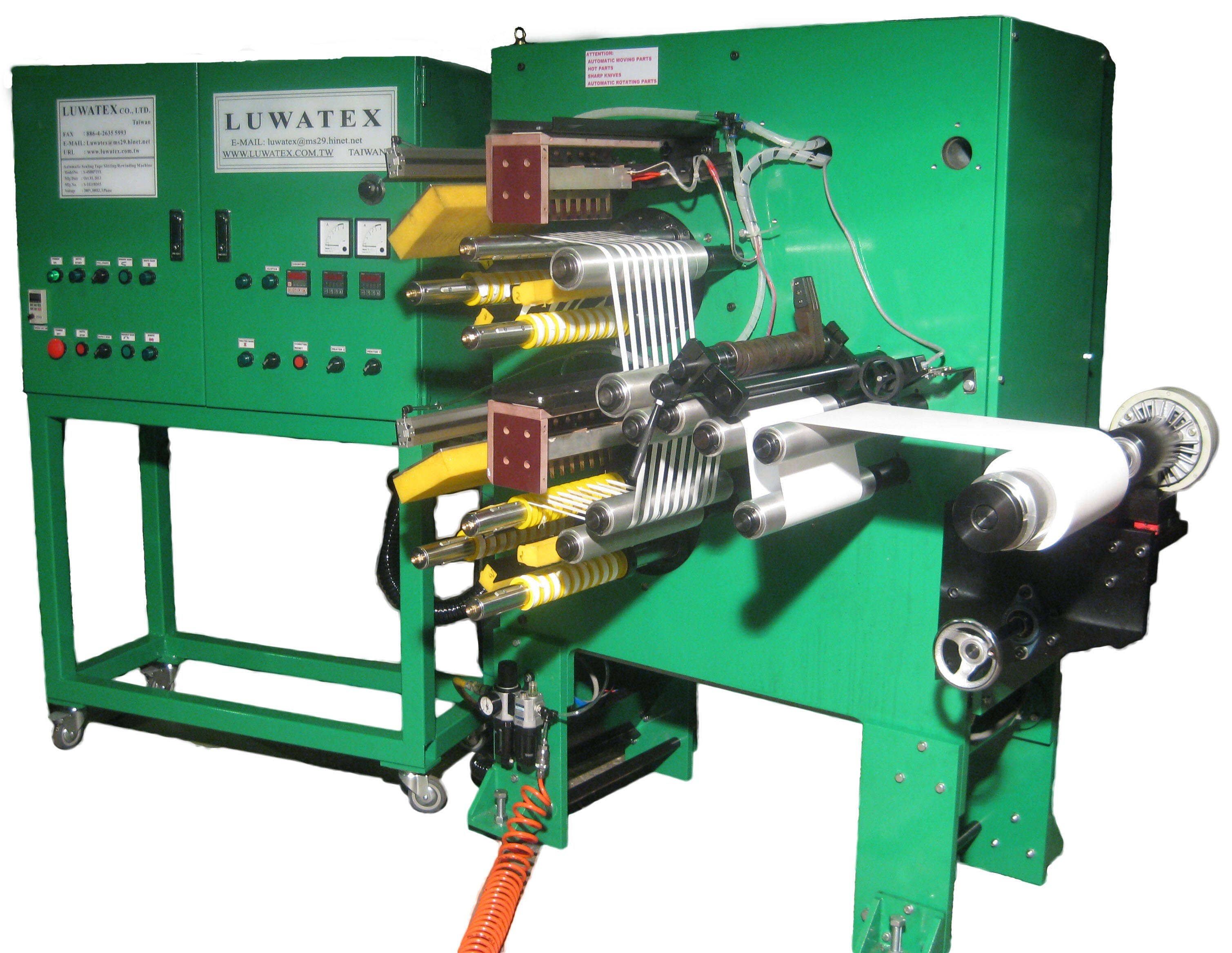 Automatic PTFE Tape Slitting-Rewinding Machine | Taiwantrade