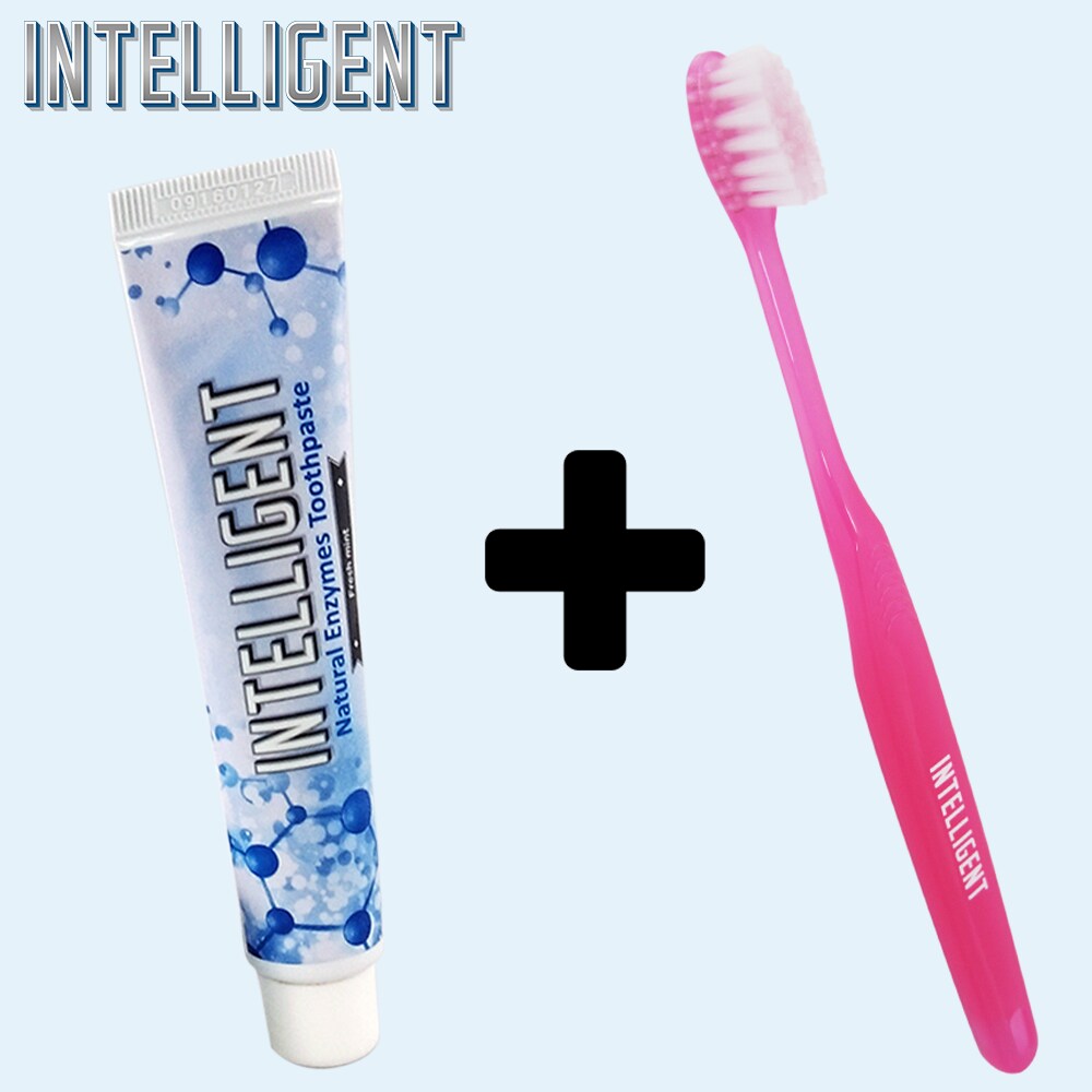INTELLIGENT Saliva Enzymes Toothpaste Travel kit for convenient use and ...
