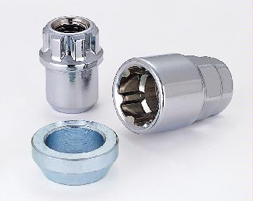 WHEEL LOCK SET, MAG WHEEL LOCKS WITH SOCKET TYPE KEY (OPEN END ...