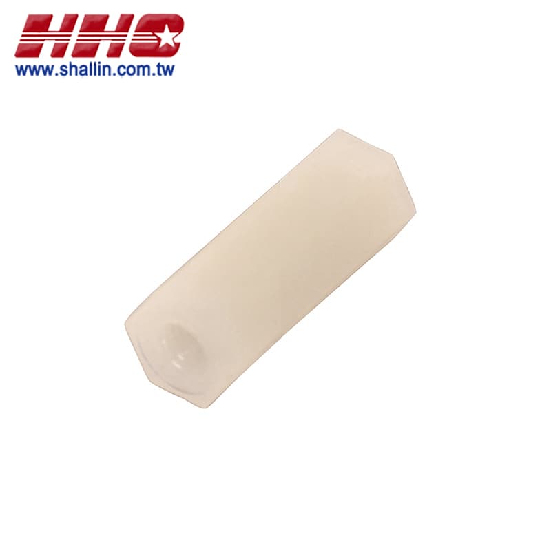 Plastic hex tapped spacer M3x12, standard package 1000pcs in a bag ...