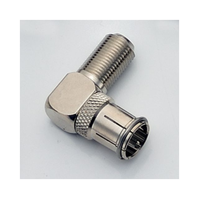F Connector L Type Quick Male to Female | Taiwantrade