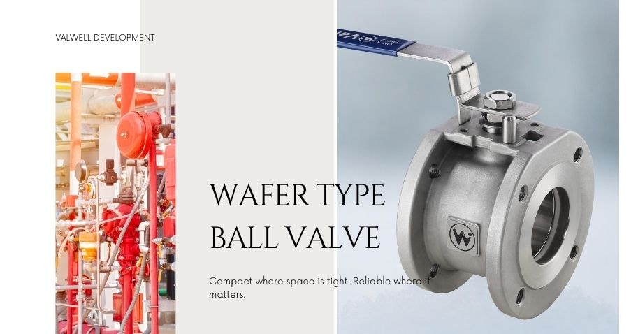 High-Performance Low-Torque One-Piece Flanged Wafer Ball Valve Short ...