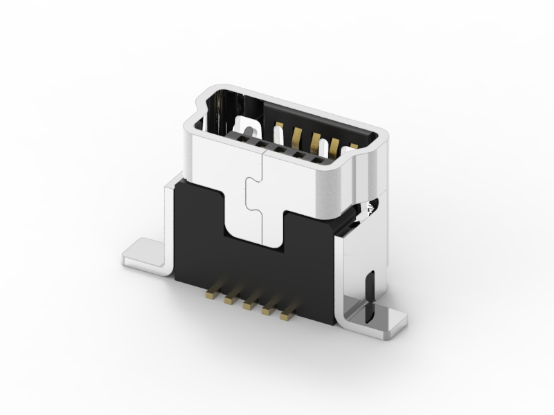 Mini USB (F) 5PIN - SMT 180° Type | Taiwantrade.com