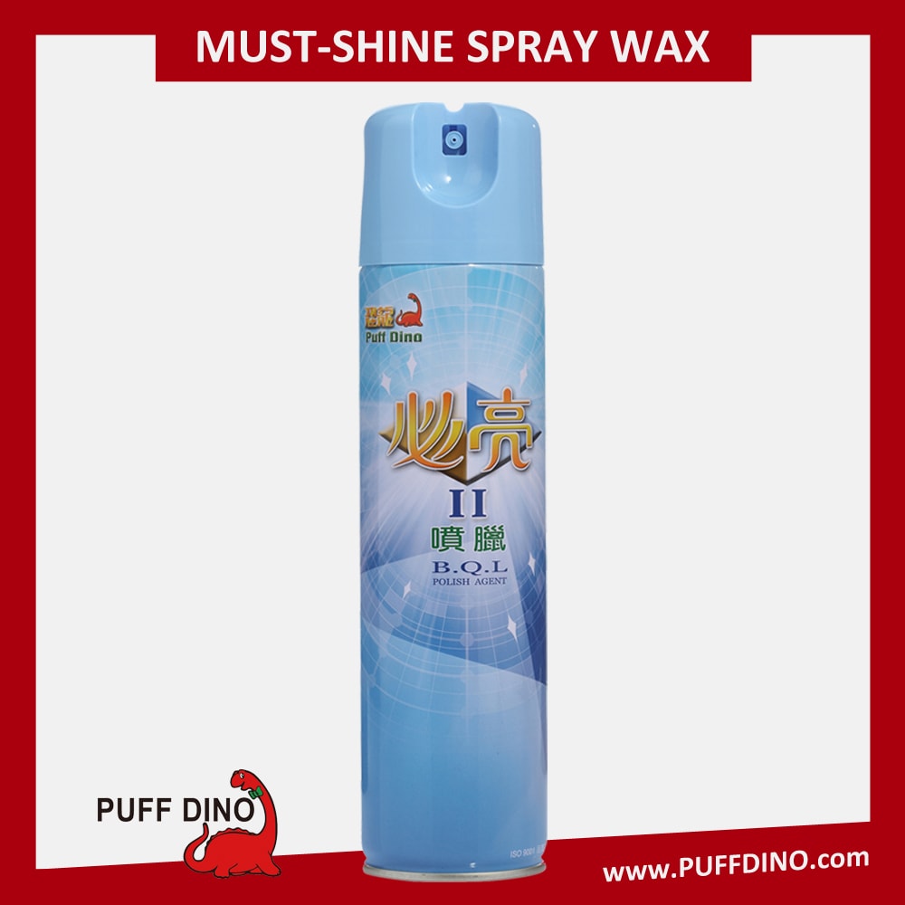 PUFF DINO MUST-SHINE II SPRAY WAX | Taiwantrade
