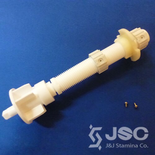 45 mm Length-Stop spring loaded idle end- 4" Square/Curve valance box ...