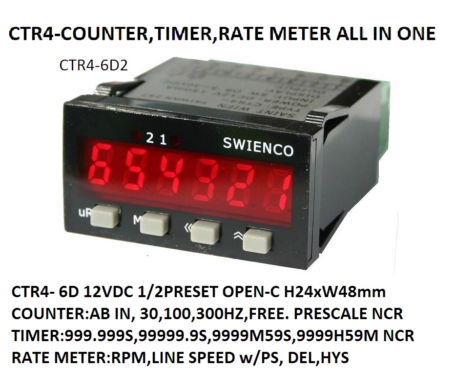 Ceter,T-Coonter/Timer/Rate Meter All inOne | Taiwantrade