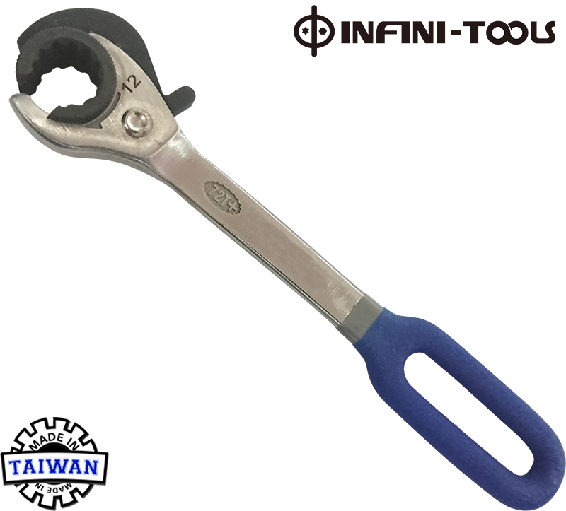 Ratchet Flare Nut Wrench, 72 Teeth | Taiwantrade