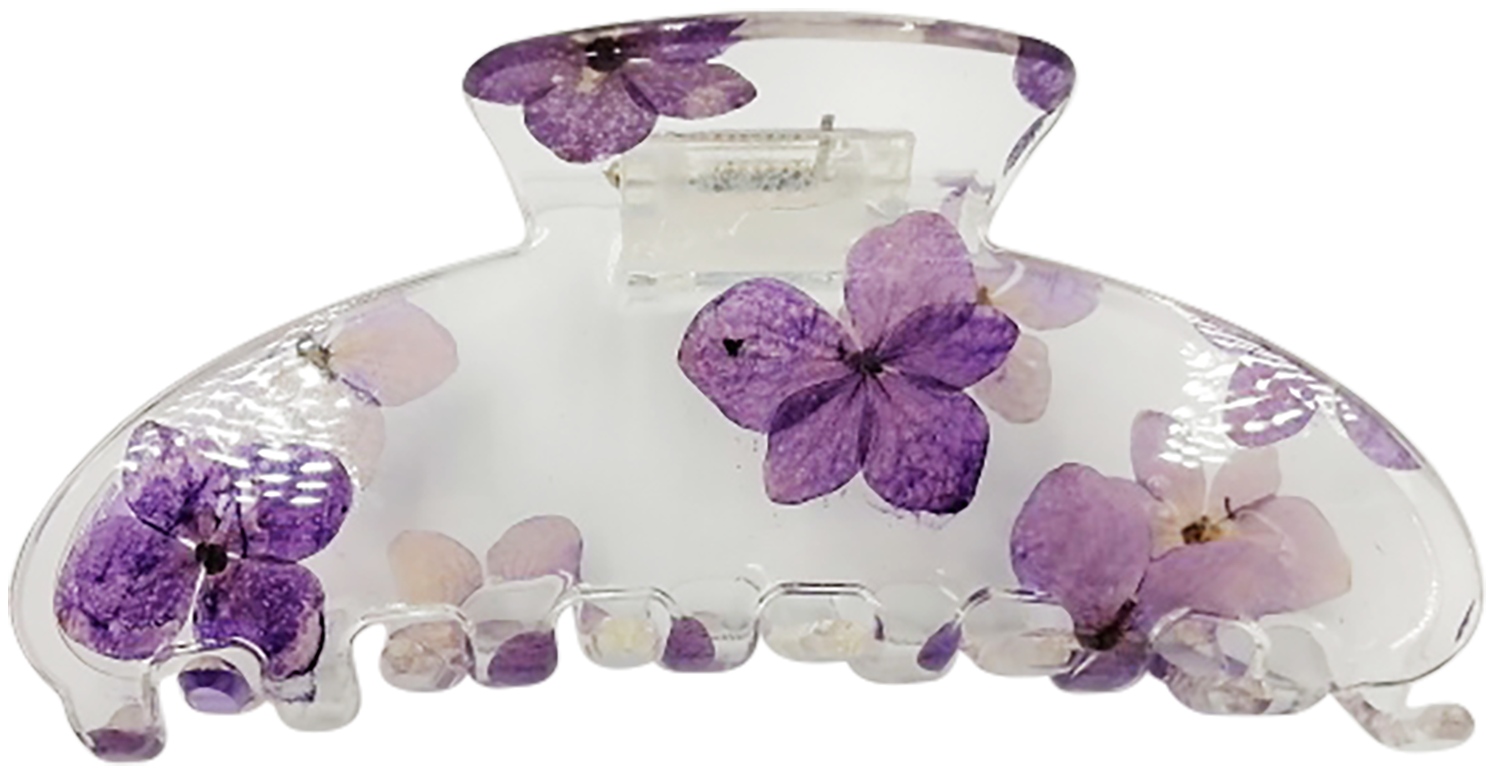 Trapped Flower Hair Claw Hair Accessories Manufacturer | Taiwantrade