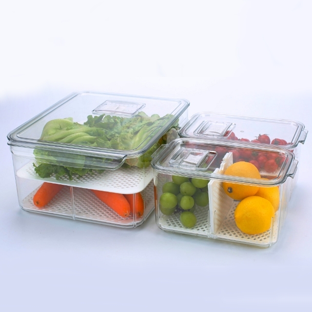 Set 3 Fridge storage box | Taiwantrade.com