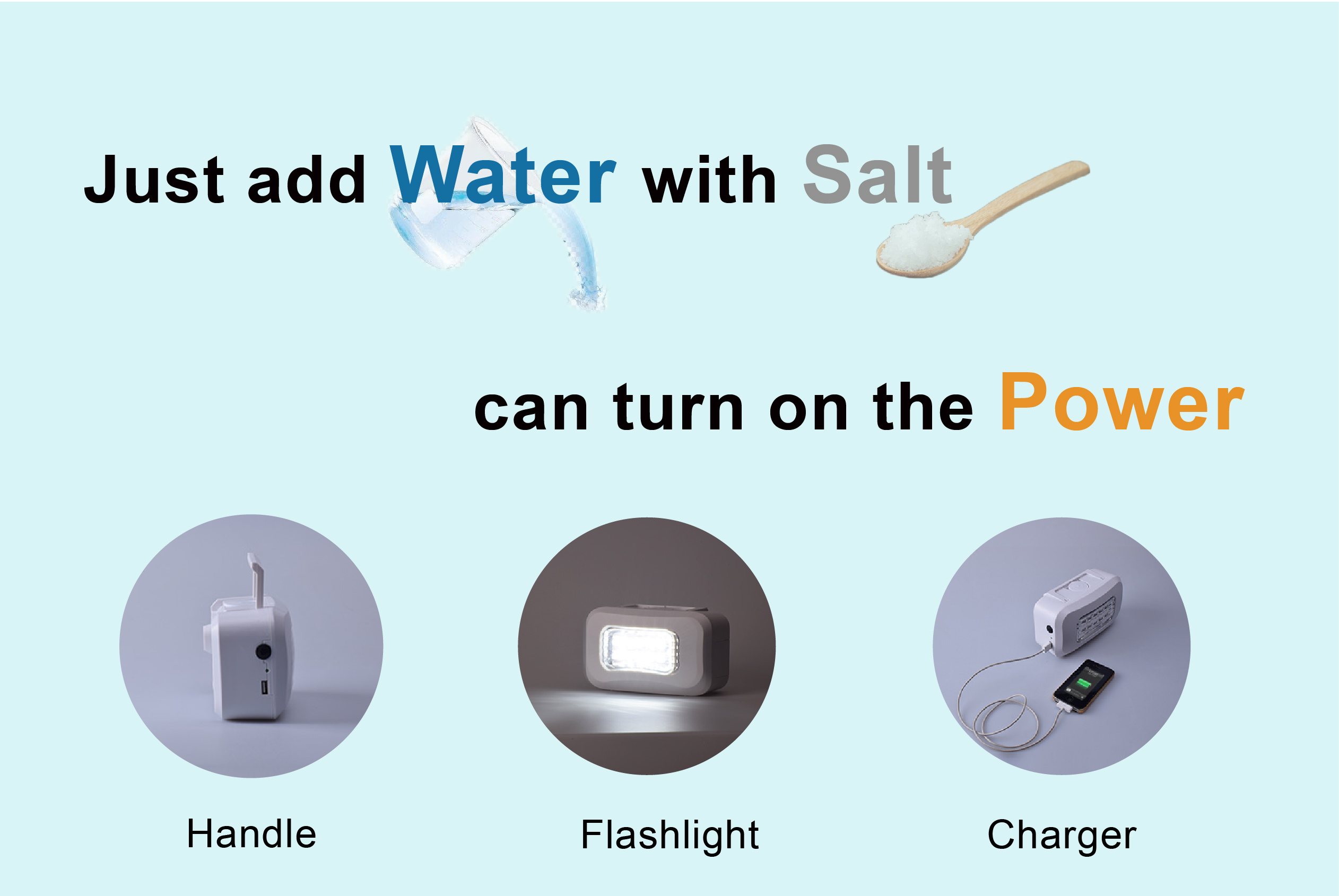 Water Power Bank / Generator | WEDID INC.