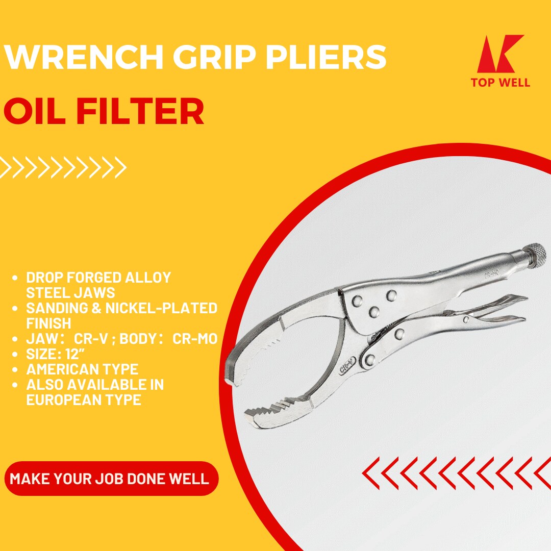 Oil Filter Wrench Grip Pliers | Taiwantrade