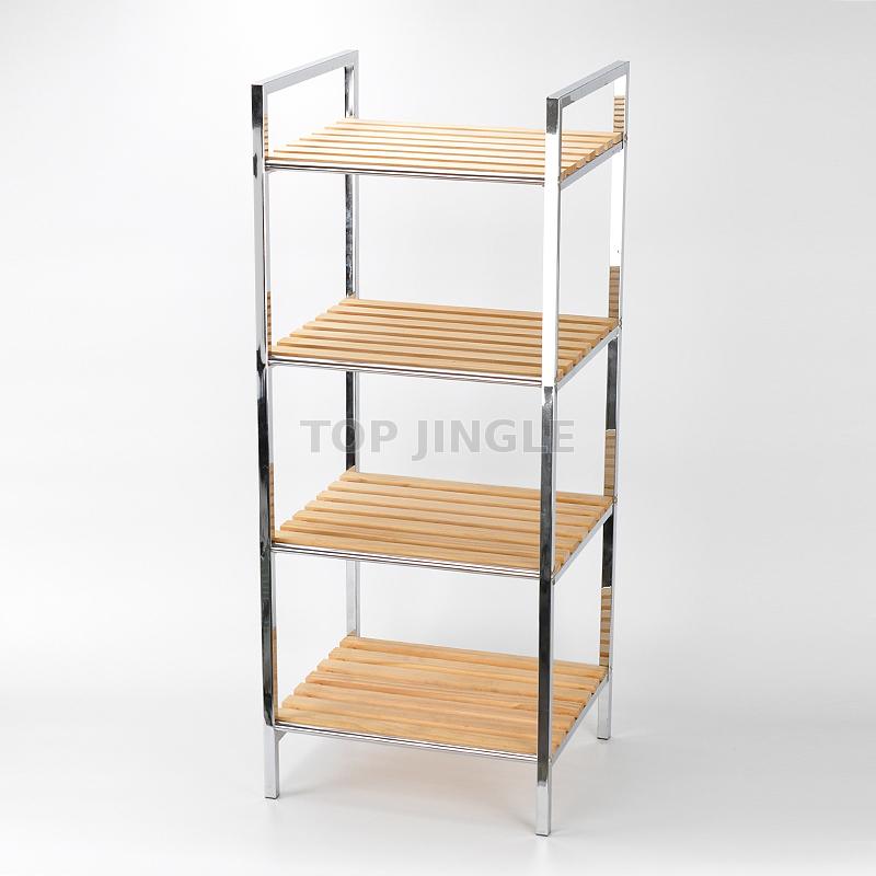 4 Tier Wooden Storage Shelf | Taiwantrade