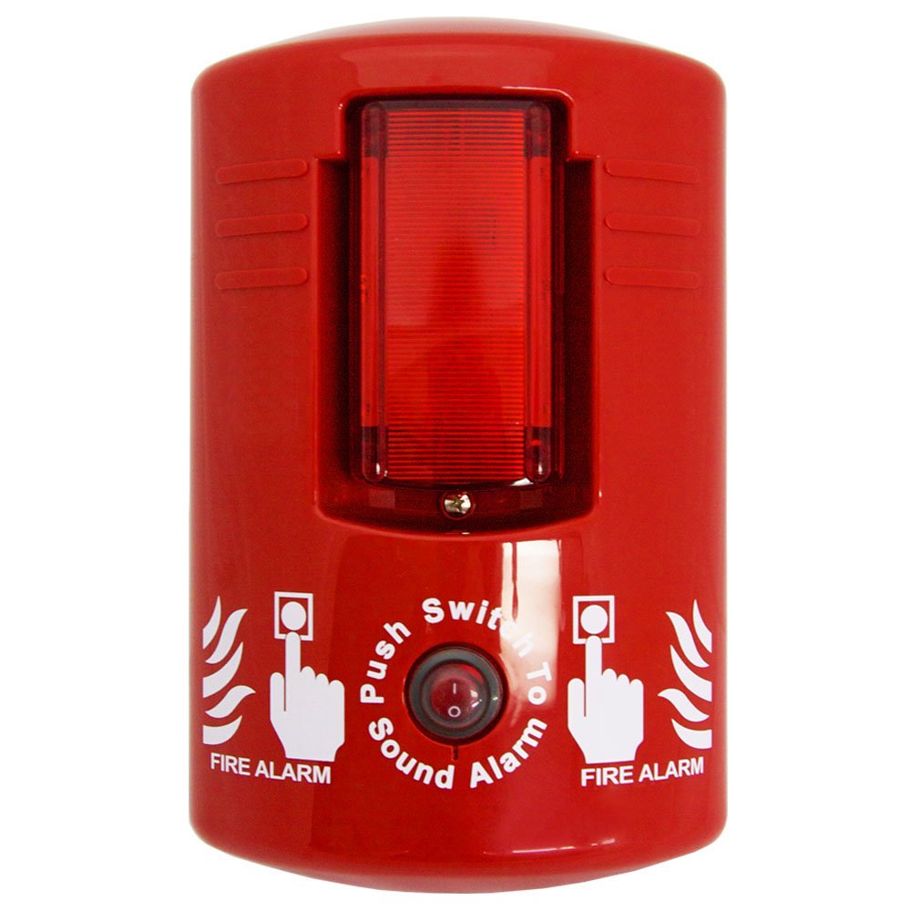 Construction Site Alarm with Strobe Call Point | Taiwantrade