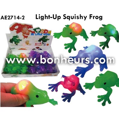 LIGHT-UP SQUISHY FROG | Taiwantrade