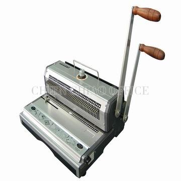 Double Wire Punch Machine with Thumb Cut for Calendar use | Taiwantrade