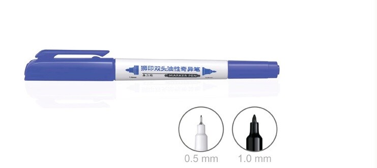DUAL-TIP PERMANENT MARKER | Taiwantrade
