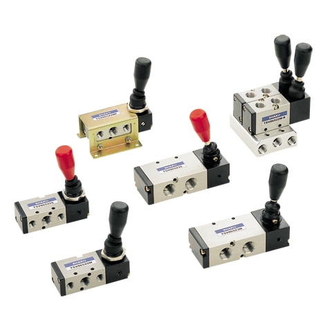 5/2 WAY HAND CONTROL VALVES | Taiwantrade.com