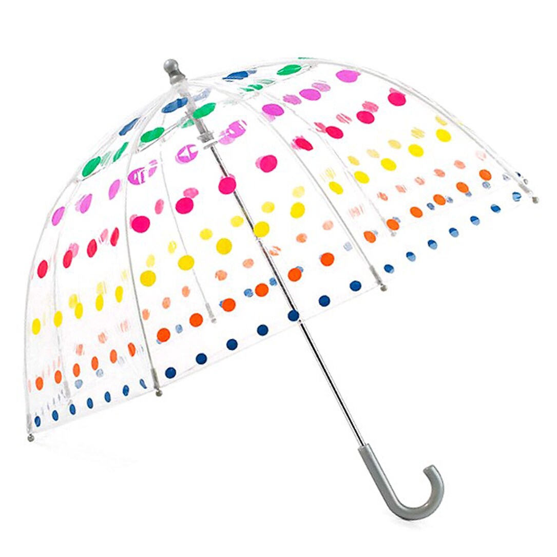 Bubble Full Color Print Clear Umbrella | Taiwantrade