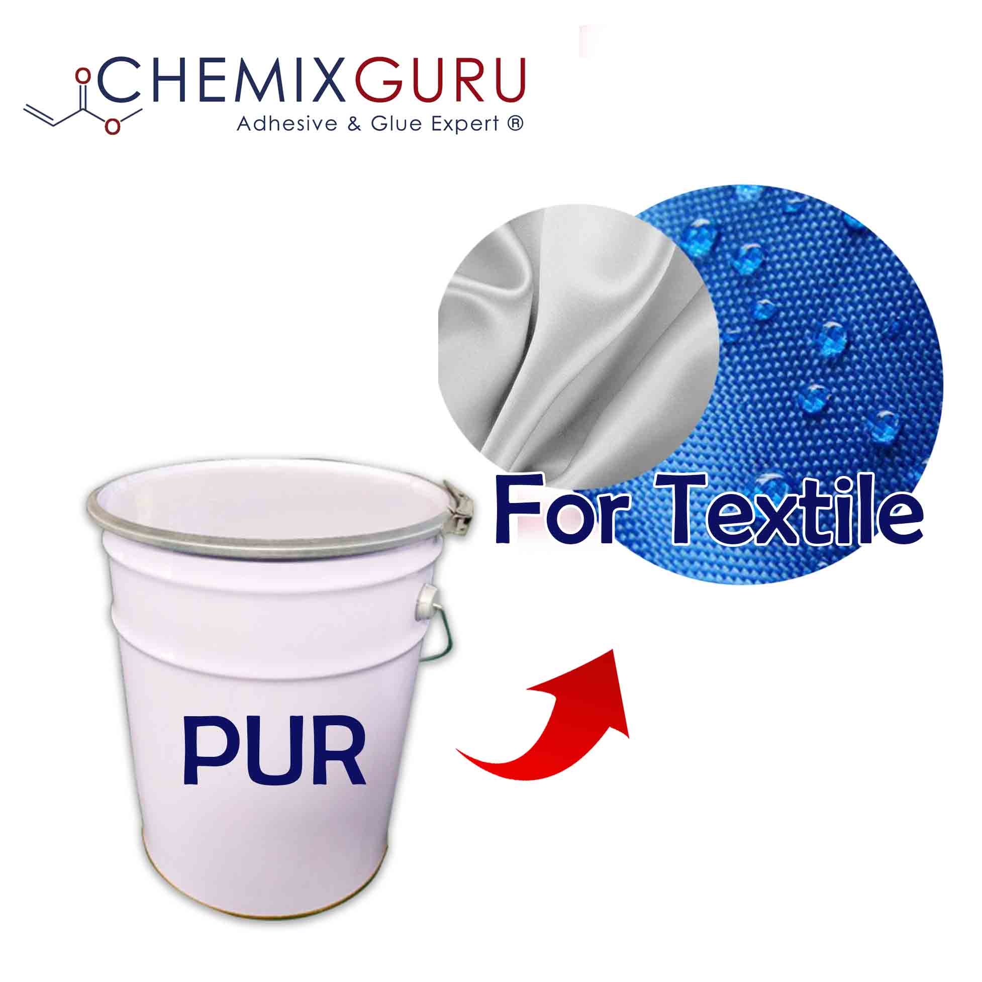 Moisture Reactive PUR Polyurethane glue for fabric to TPU film | Taiwantrade